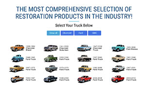 Shop Classic Industries Chevy, GMC, and Ford Truck Restoration Parts
